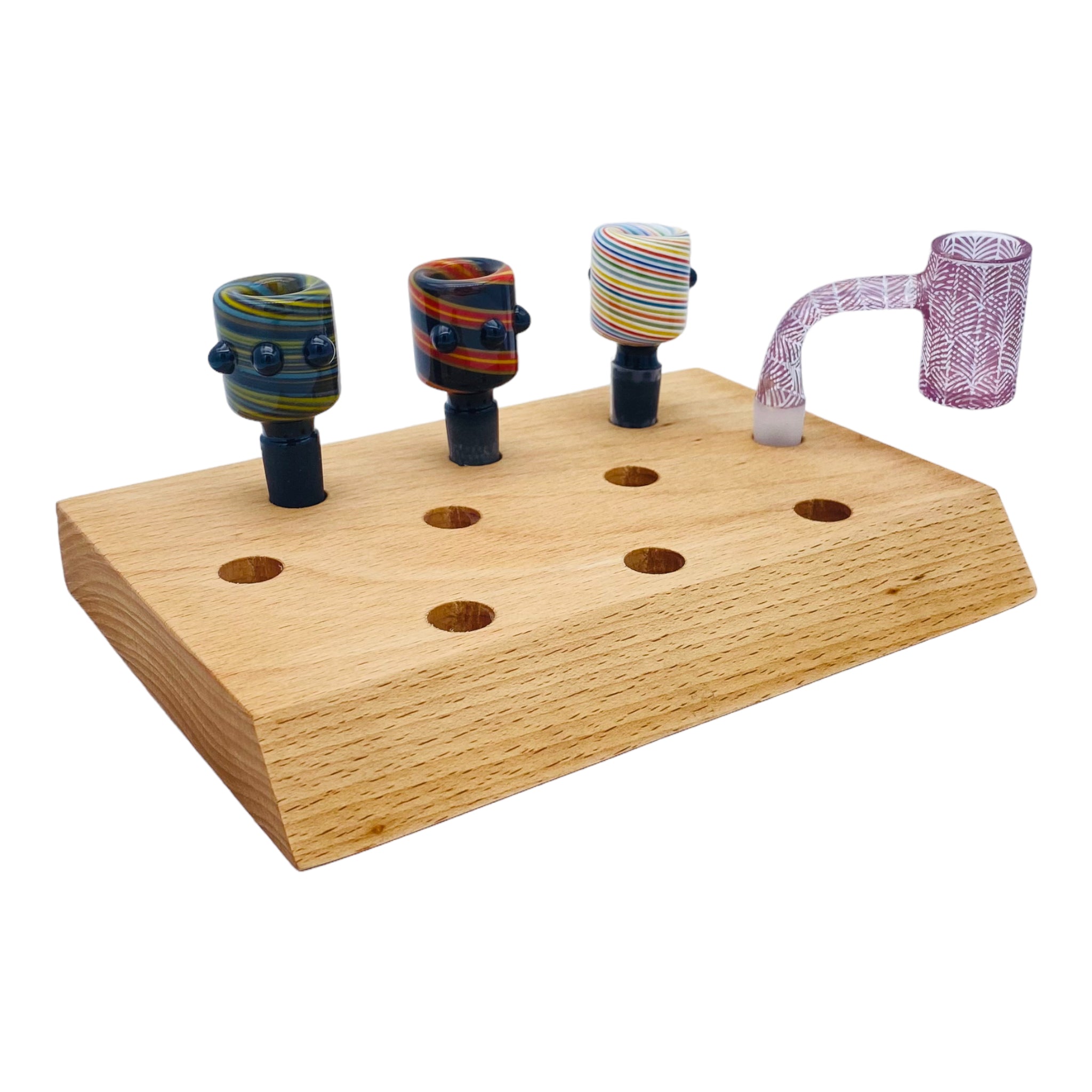 Bong Bowl And Quartz Banger Display Stand Holders