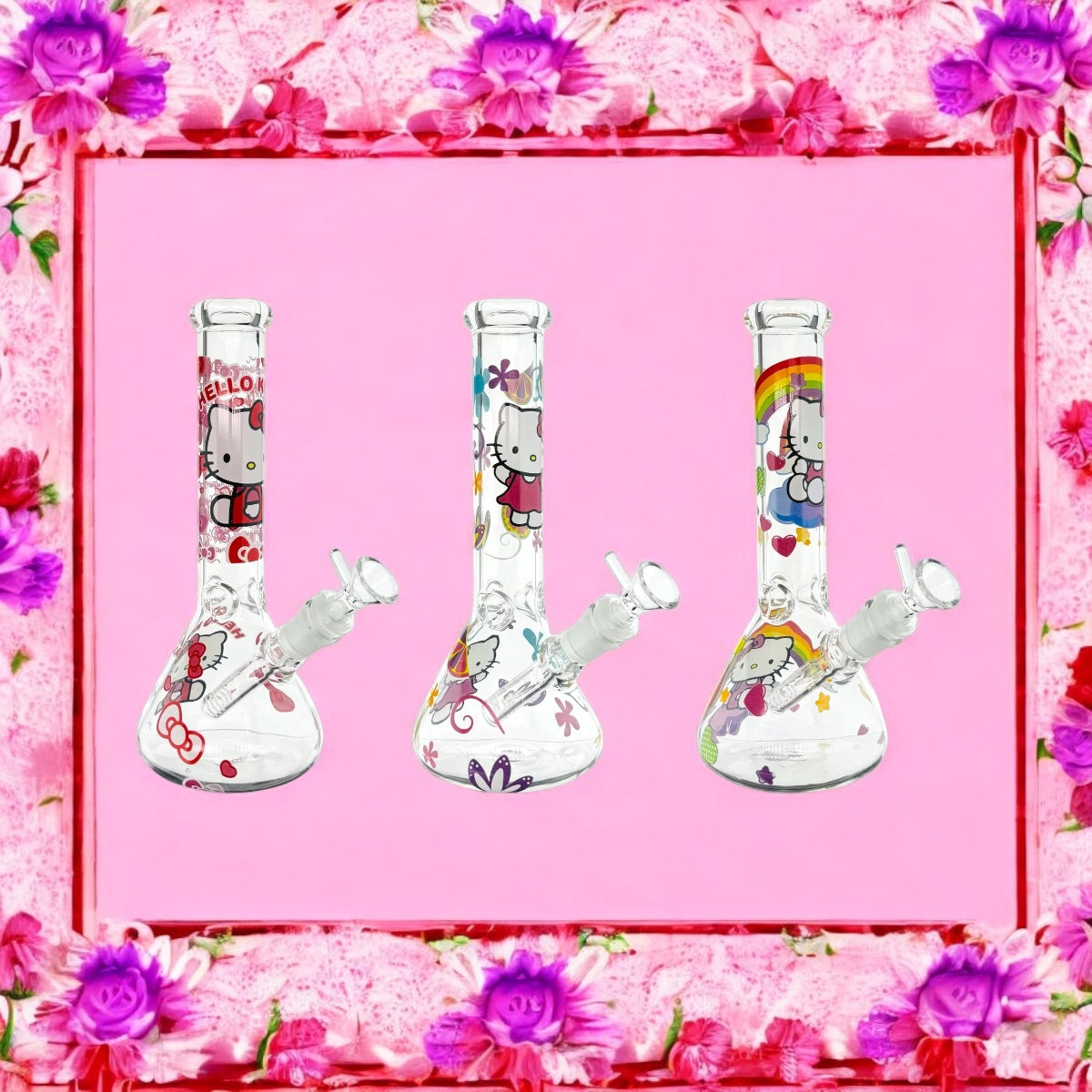 Hello Kitty Bong