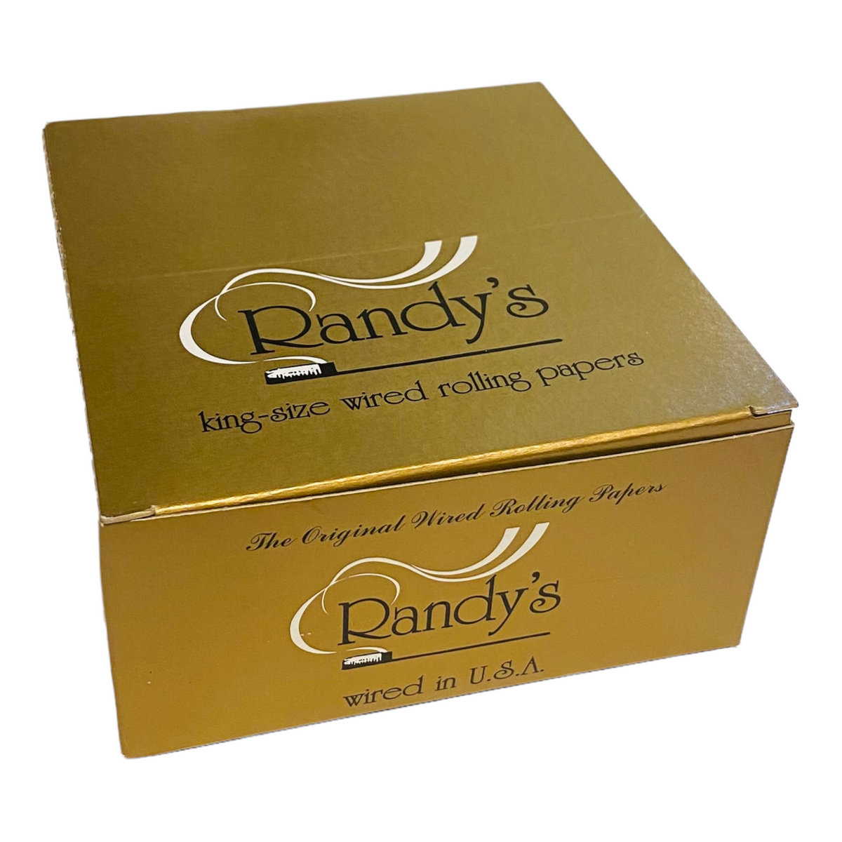 Randy's - BOX Of King Size Wired Rolling Papers - 25 Pack Box